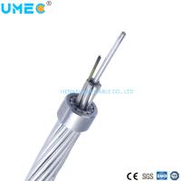 China Stranded Conductor Type Fiber Optional Cable for Optical Ground Wire Performance for sale