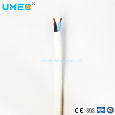China Material aislante de PVC Corazón de cobre alambre plano BVVB para aplicaciones eléctricas seguras en venta