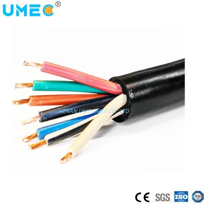 China 18 tot 2 AWG Ronde draad Flexibel zwart rubberkabel voor OEM-ondersteuning Op maat gemaakt 2022 Te koop