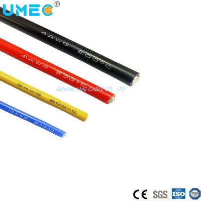 China Electric Tinned Copper Silicone Rubber Insulated Cables Sif 25 35 50 70mm2 Cable Wire for sale