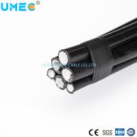 China Overhead Covered Aluminum Distribution Cable with XLPE Insulation and 0.6/1kV Voltage for Aerial Bundled Applications for sale