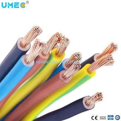 中国 450/750v IEC 60227 01 標準 1x4mm2-1/2.22mm PVC 厚さ 0.8mm 電線 販売のため