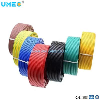 China 450/750v IEC 60227 01 padrão 1x4mm2-7/0.84mm PVC espessura 0.8mm fios elétricos à venda