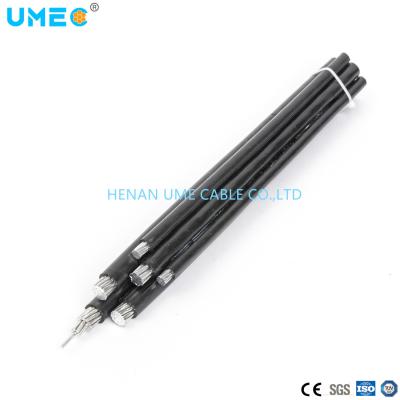 Cina Cavo aereo fascettato 0.6/1kv con isolamento in XLPE, conduttore in alluminio AAC/AAAC/ACSR 3X1/0AWG Cavo ABC in vendita