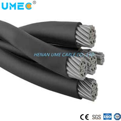 China UV Resistant HDPE Sheath Aerial Bundle Overhead Service Drop Cable for sale