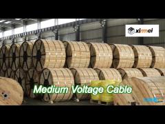 33kv medium voltage steel wire steel tape armoured electrical cable 3 phase copper wire screen xlpe