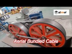 Cable de condução de alumínio coberto de linha de fio aéreo em conjunto com cabo ABC OEM aceito