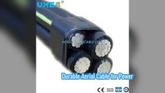 Durable Duplex Aerial Bundled Cable for Power Distribution