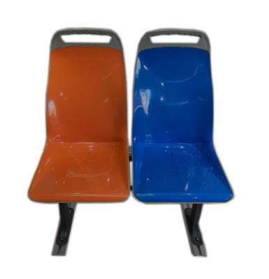 Cina Seggiolini per autobus urbani singoli e doppi Seggiolini per autobus pubblici blu arancione Plastica ABS in vendita
