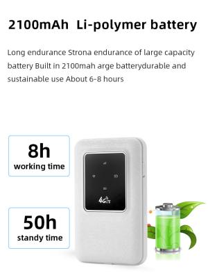 China 4G LTE Mobile WiFi Hotspot Unlocked Wireless Wifi Router Backup Battery for sale