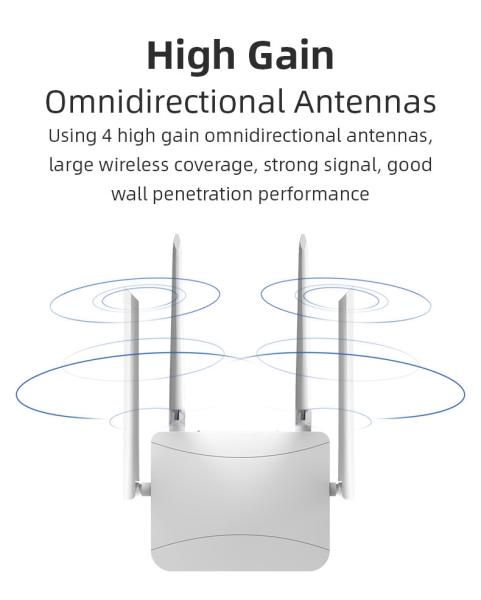 64Users WPS Mesh Wifi 6 Router Gamer 802.11ax Dual Band Gigabit Wireless CPE