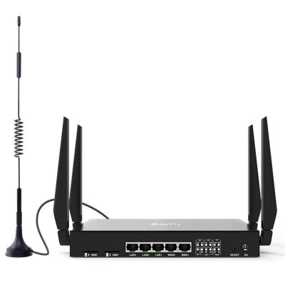 中国 二重モジュール/SIM LTEのルーターの2.4GHz 5Ghz WIFI負荷バランシングギガビットのイーサネット 販売のため