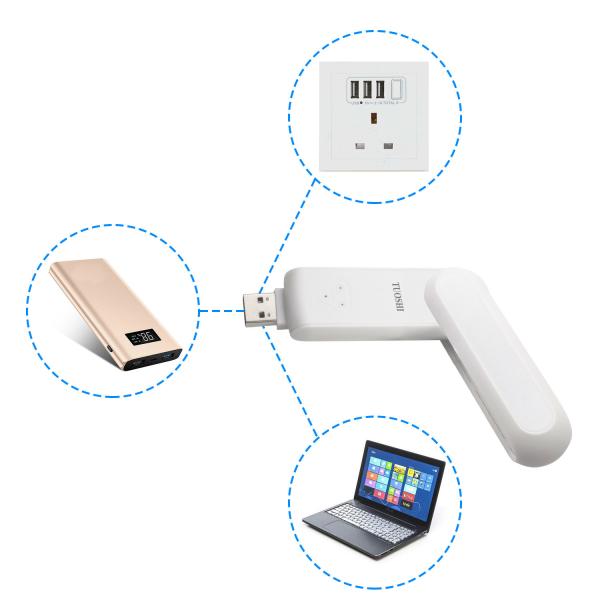 300mbps USB ha alimentato il ripetitore bianco del segnale del home network del riempitivo di Wifi