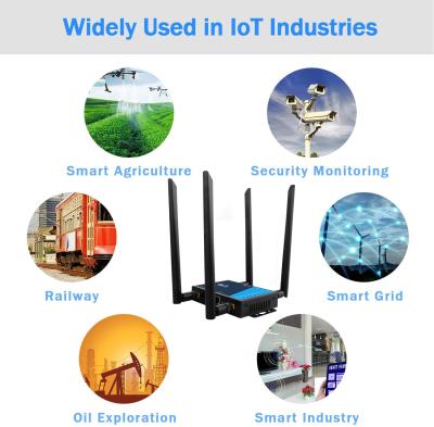 China IEEE 802.11 N VPN L2TP Industrial 4G WiFi Router For Home Smart TV for sale