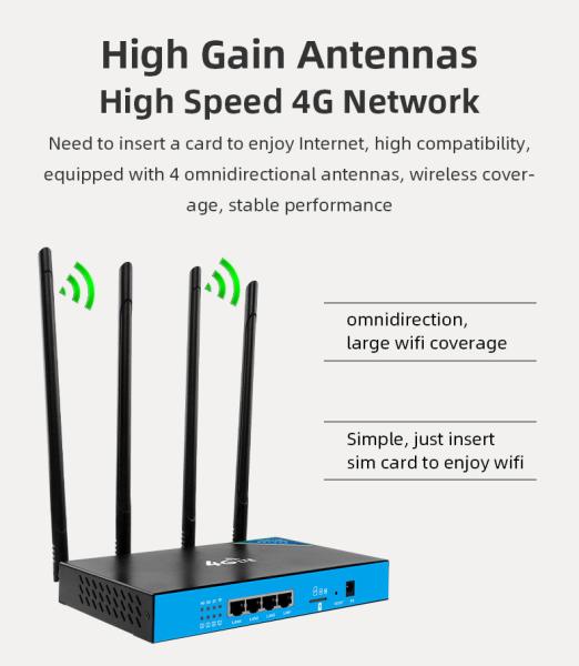 4g 라이이트 Sim 5G 산업적 라우터 Rj45 피크바 이사회 모바일 라이이트 분쟁지역 300mbps