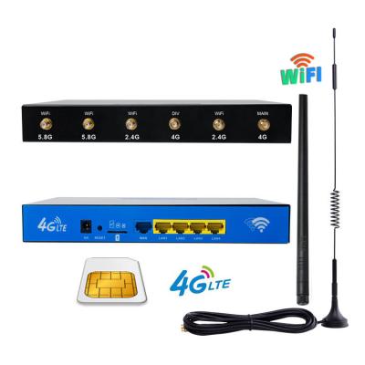 China Auto Caravan 32User Dual Band 5G Router CPE Unlock Wireless LTE FDD TDD for sale