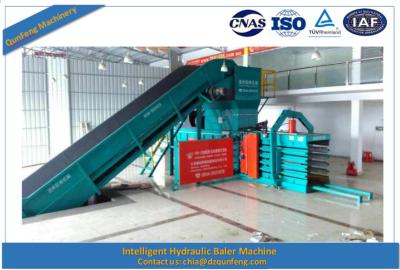 China Freeman hydraulic baler for waste paper cardboard and PET bottles manufactuer with CE ISO and TUV for sale