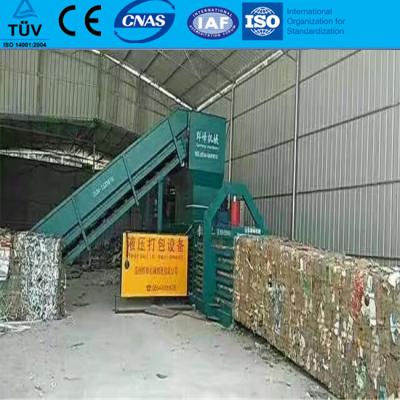 China Waste paper hydraulic press machine cardboard baler with TUV for sale
