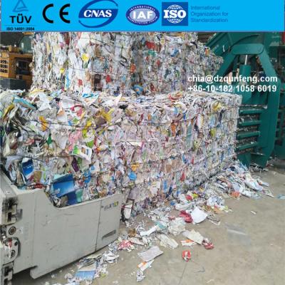 China Paper baling cardboard baler for sale for sale