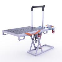 Quality Small Flexible Cargo Mobile Hydraulic Lift Material Handling Platform Customized for sale