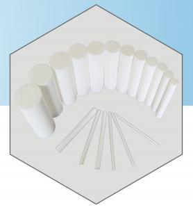 China Customizable PTFE Rods Multi Process For Electrical And Industrial Components CAS 9002-84-0 for sale