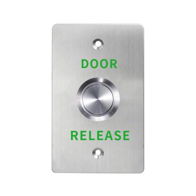 China Engraved Big Push Button with Green Text,ANSI Size 115*70mm, 304 Thick Stainless Steel. à venda