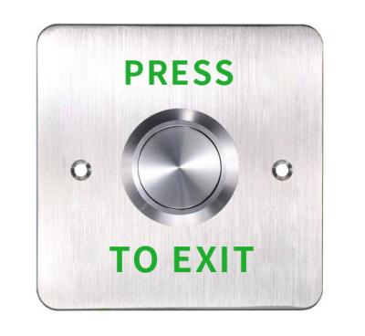 China Engraved Big Push Button,European Standard Size, 304 Thick Stainless Steel à venda