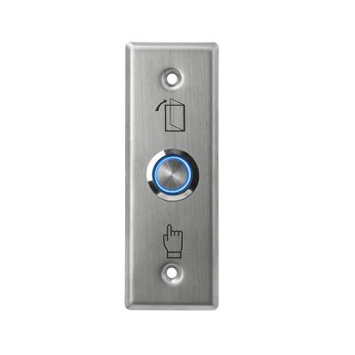 China HSL40 tecla de aço inoxidável da placa dianteira fina do ANSI 115*40mm, saída NO/NC/COM, com luz do diodo emissor de luz à venda