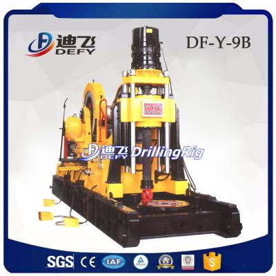 China DF-Y-9B 4200m portable diamond core drilling rigs for sampling with diesel engine, wire-line diamond rig for sale for sale