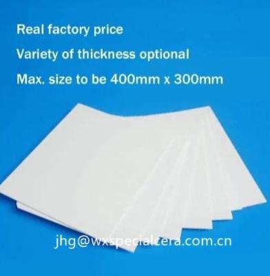 Cina Substrato ceramico 0.30mm dell'allumina Al2O3 di elevata purezza 99,6% 0.50mm densamente in vendita