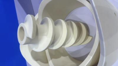 China 25w/mk Thermal Conductivity White / Yellow Alumina Oxide Ceramic With Long Lifespan for sale