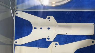 China 25w/mk Thermal Conductivity White / Yellow Alumina Oxide Ceramic With Long Lifespan for sale