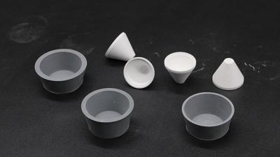 China 50W/mK Thermal Conductivity Crucible / Boat / Rod / Plate HBN Ceramic Parts for sale
