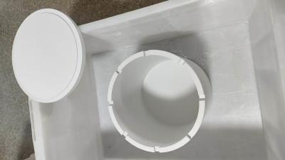 China 1.95 G/cm3 Density Boron Nitride Ceramics Crucible For High Temperature Applications for sale