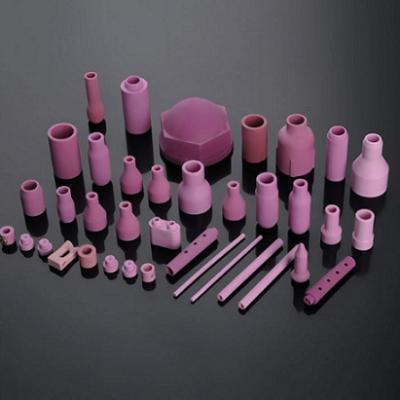China Alumina Nozzle Mig Welding Ceramic Nozzle Cup Wear Resistance Anticorrosive for sale