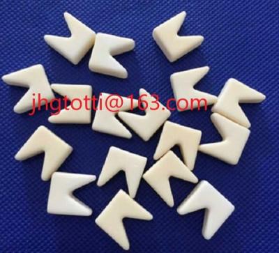 Cina Gli occhielli ceramici degli anelli dell'allumina di elevata purezza della ceramica dei tessuti Al2O3 fissano la guida in vendita