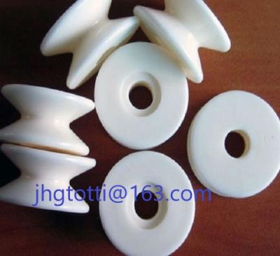 Cina Cavo che guida le parti ceramiche dei tessuti ceramici degli occhielli dell'allumina di 95% in vendita