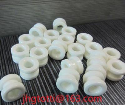 Cina Cavo che guida le parti ceramiche dei tessuti ceramici degli occhielli dell'allumina di 95% in vendita