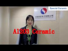 99.5% High Alumina Al2o3 Ceramics Plate Substrate Rod Coated Screws