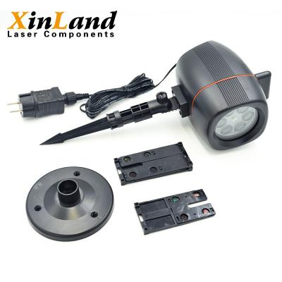 China Replaceable Pattern Laser Projection Light DJ Laser Projector Party Lights for sale