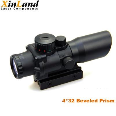 China 4X32 chanfrou o ar universal Mil Dot Reticle Riflescope do espaço do rifle da vista ótica de prisma à venda