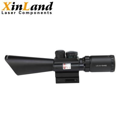 Chine la portée tactique du fusil 3.5-10X40 avec le laser rouge a illuminé Mil Dot Reticle Fit 20mm à vendre