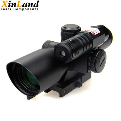 Chine 2.5-10x40 Riflescope lumineux vert rouge avec la chasse verte de vue d'arme à laser à vendre