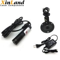 China Rectangle Crossed Point Adjustable DOE Laser Module Continuous Type for sale