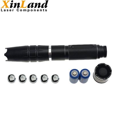 China La mayoría del indicador azul potente del laser de 2000mW 450nm con la quema de cinco estrellas de Focusable de las extremidades en venta