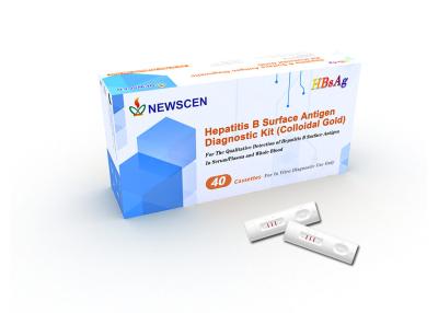 Cina Corredo diagnostico colloidale del plasma 98% HBsAg dell'oro 100ul in vendita