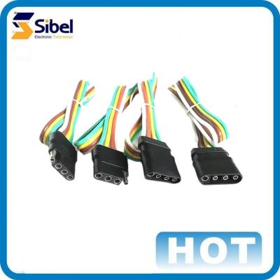 Cina Customized 4 Way Auto Cable Assembly Truck wiring harness for trailer in vendita
