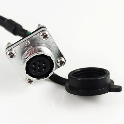 Cina 2 3 4 5 cavo schermato il centro impermeabile di Spillo Dmx Cable Clamp Ds 18b20 7 in vendita