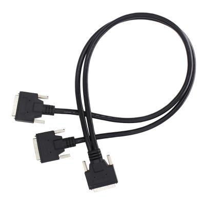 Cina Maschio del cavo di Spillo SCSI della vite 68 del modanatura IP67 al maschio per i dati di comunicazione in vendita