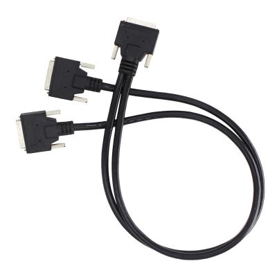 Cina Maschio del cavo di Spillo SCSI della vite 68 del modanatura IP67 al maschio per i dati di comunicazione in vendita